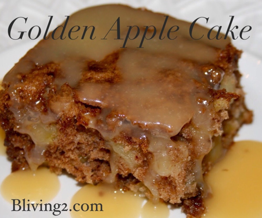 Golden Apple Cake – bliving2